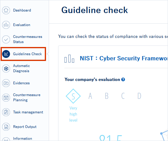 Download each guideline item and answer